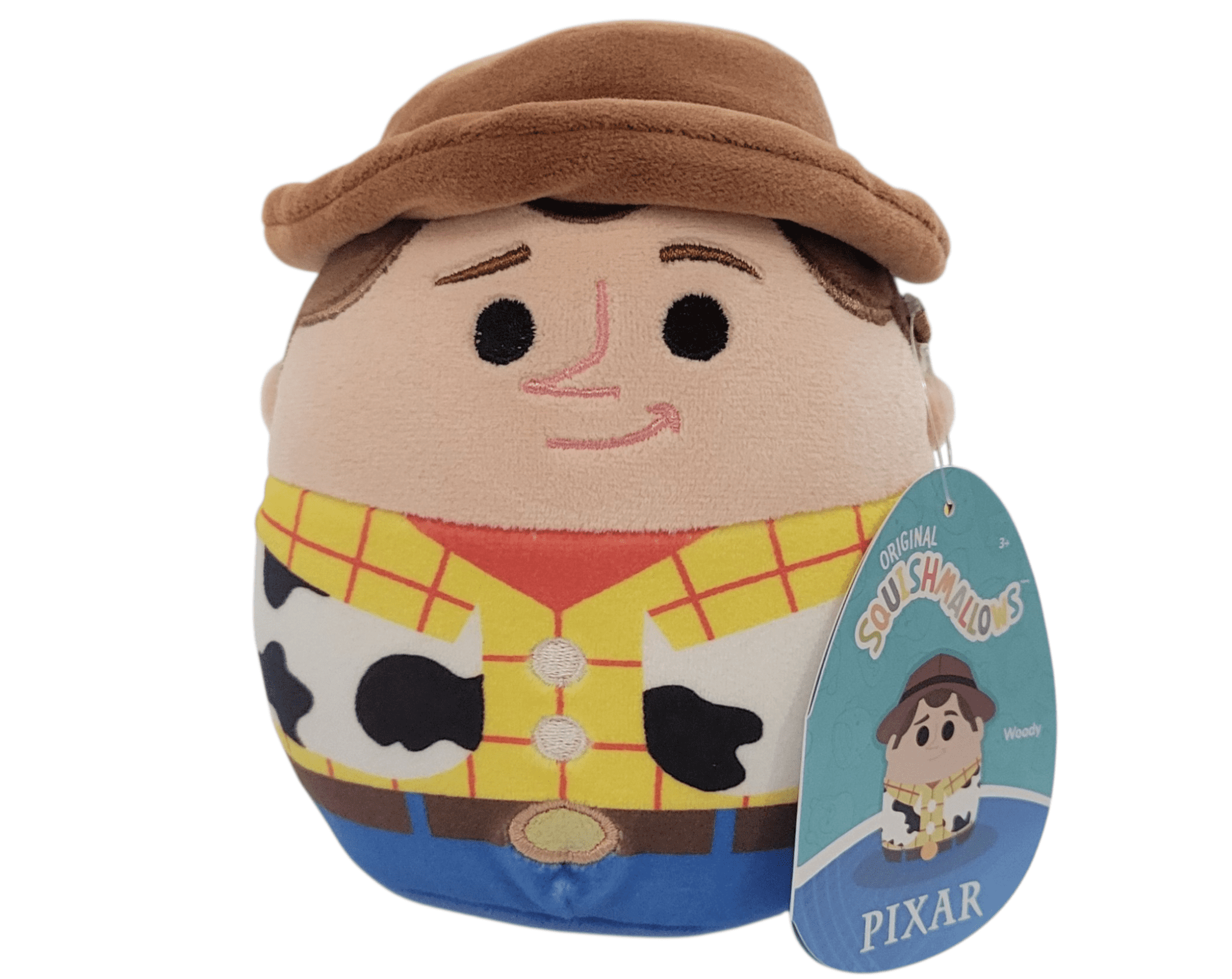 Squishmallows Pixar Woody 5 Inch Plush Toy | Disney Toy Story Woody ...