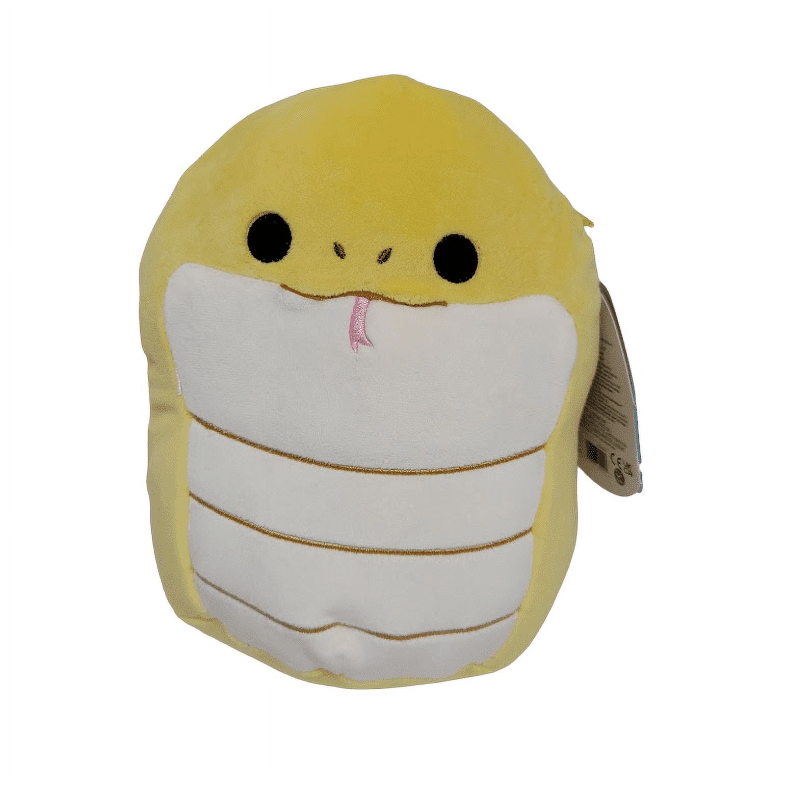 Kellytoys Squishmallows Plush 7.5 Inch Pleyton the Yellow Snake - Super ...