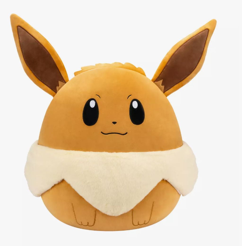 Squishmallows Pokemon 10" Eevee Plush Stuffed Animal Toy - Walmart.com