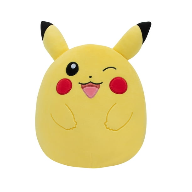 Squishmallows Pokemon 10 inch Pikachu Winking Plush - Ultrasoft Childs ...