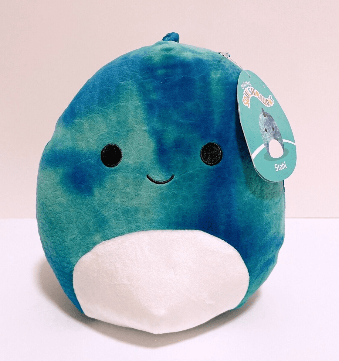 Squishmallows Prehistoric Squad 8" Stahl the Blue Dinosaur Plush Doll ...