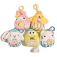 Squishmallows Sanrio Hello Kitty and Friends Set of 5 Mini 35" Clip Ons ...