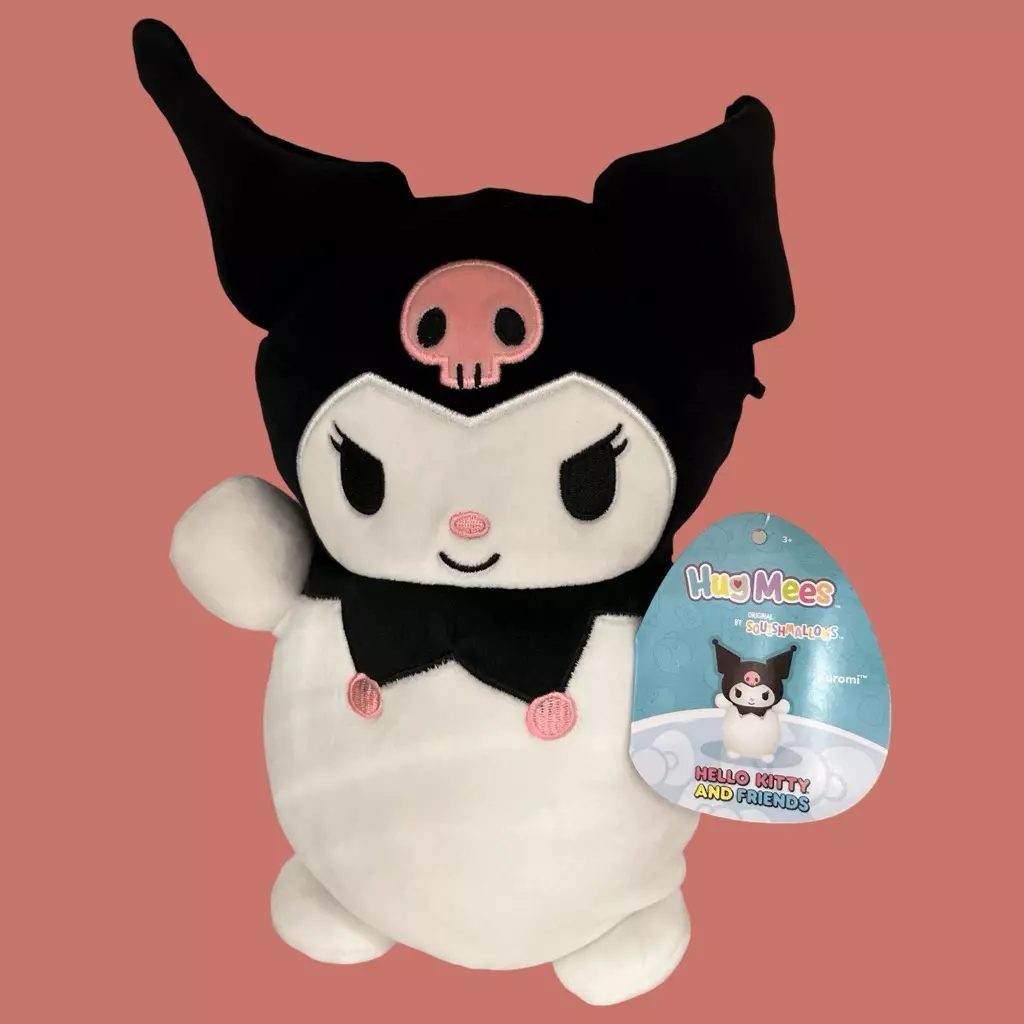 Squishmallows, Plush Hugmees, Kuromi 10 inch Limited Edition, Sanrio ...