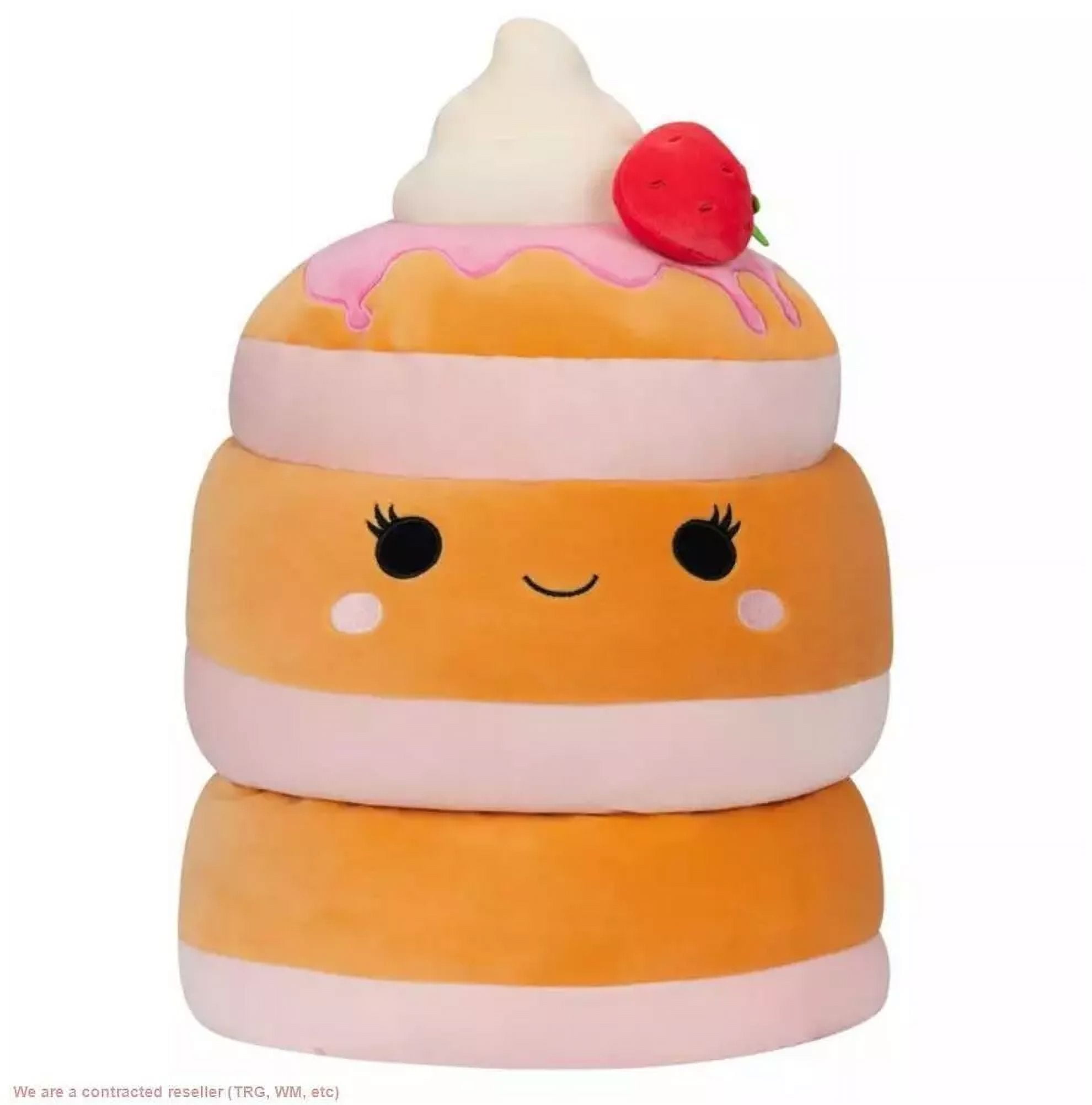 Squishmallows "Sawtelle" Strawberry Shortcake Pancakes 16" - Walmart.com