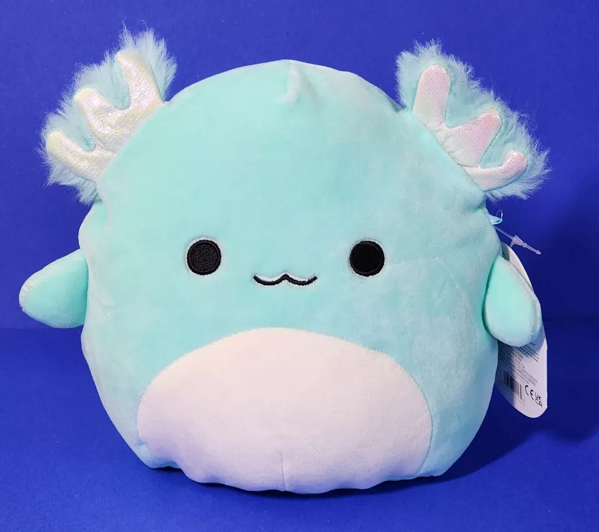 Squishmallows SeaLife Deep Sea Squad Anastasia the Mint Green Axolotl 7 ...