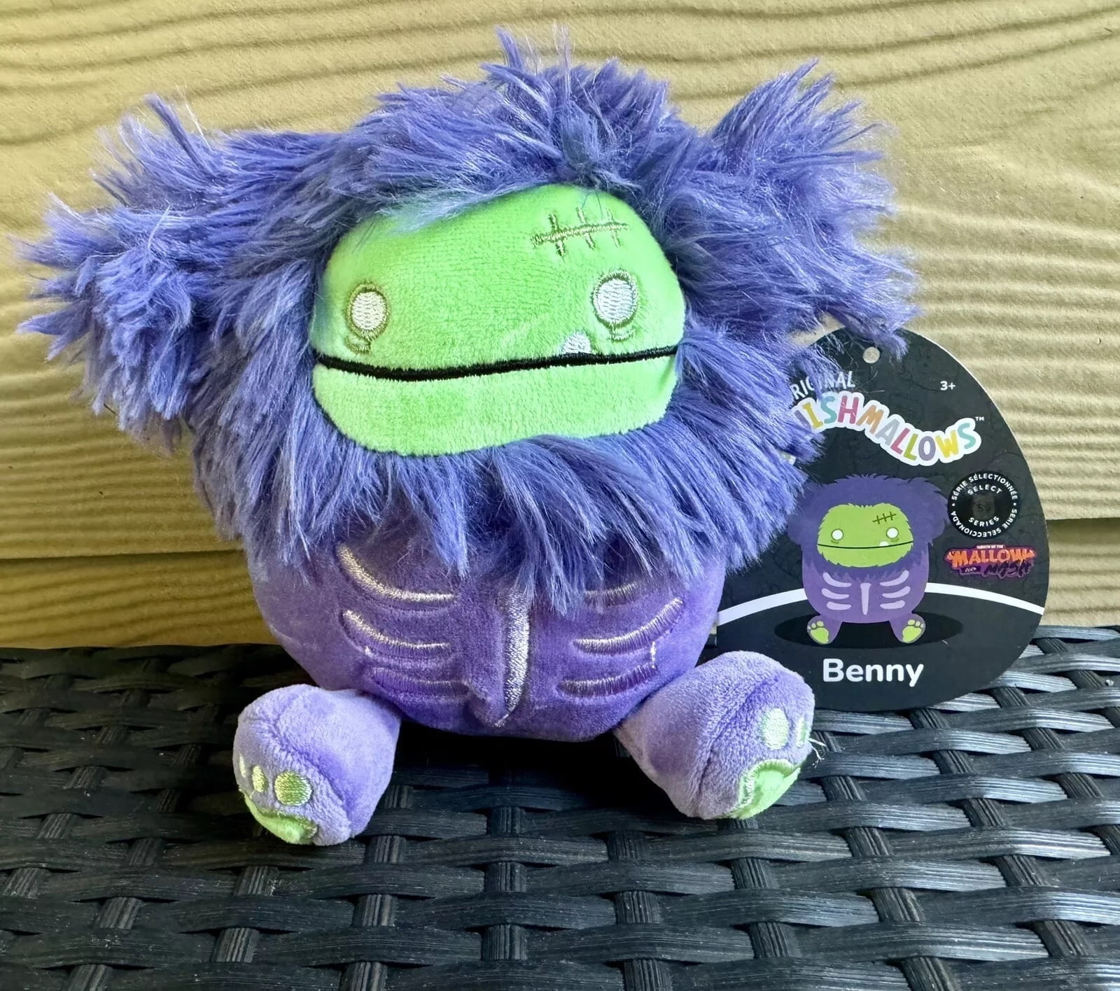 Squishmallows Select Series Zombie Benny 5 Inch - Walmart.com
