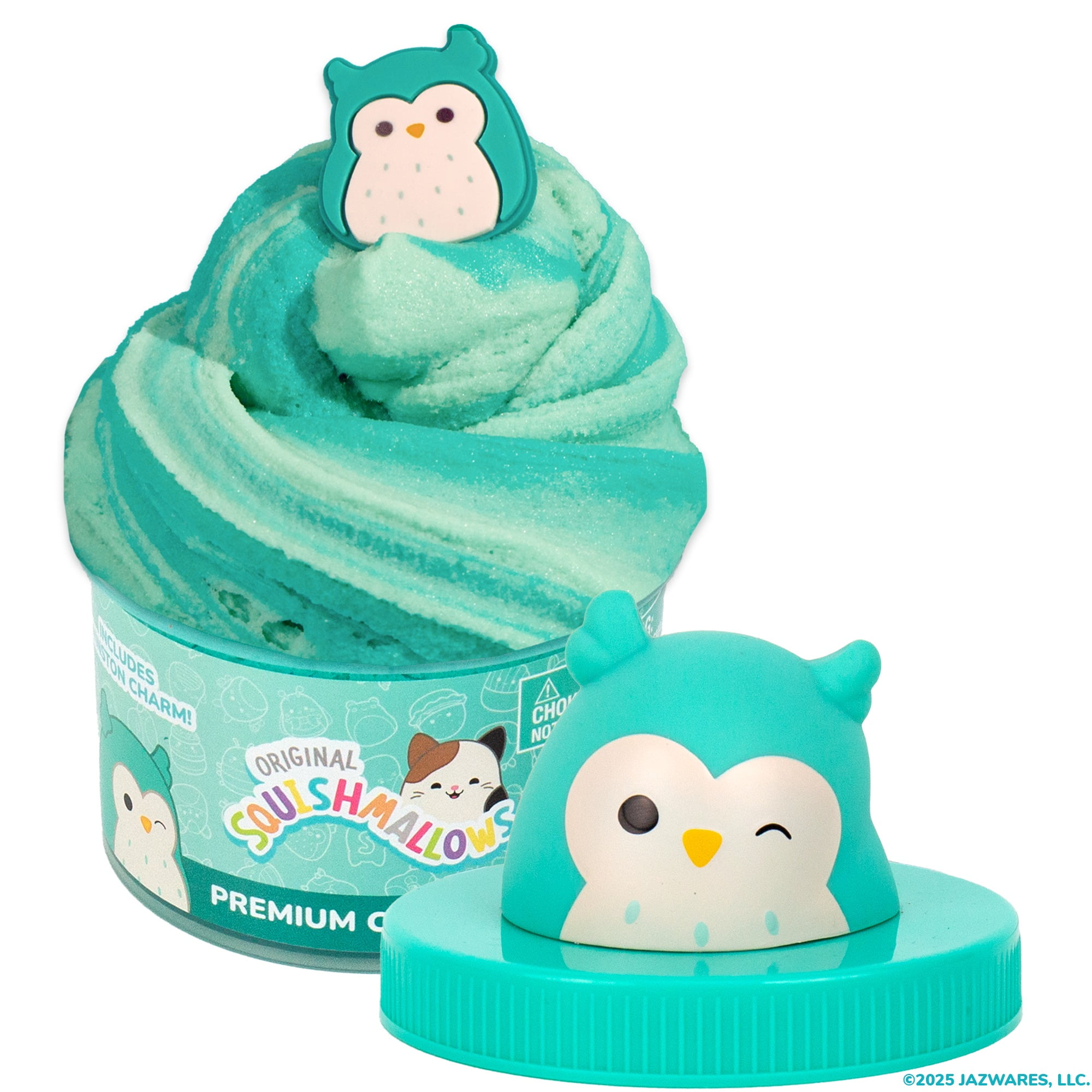 Original Squishmallows™ Premium Cloud Slime, Winston The Owl - Walmart ...