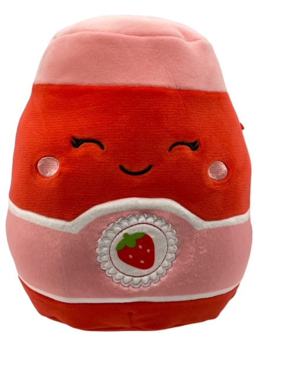 Squishmallows Janna the Strawberry Jam Jar, 7.5" Plush Toy, Foodie ...