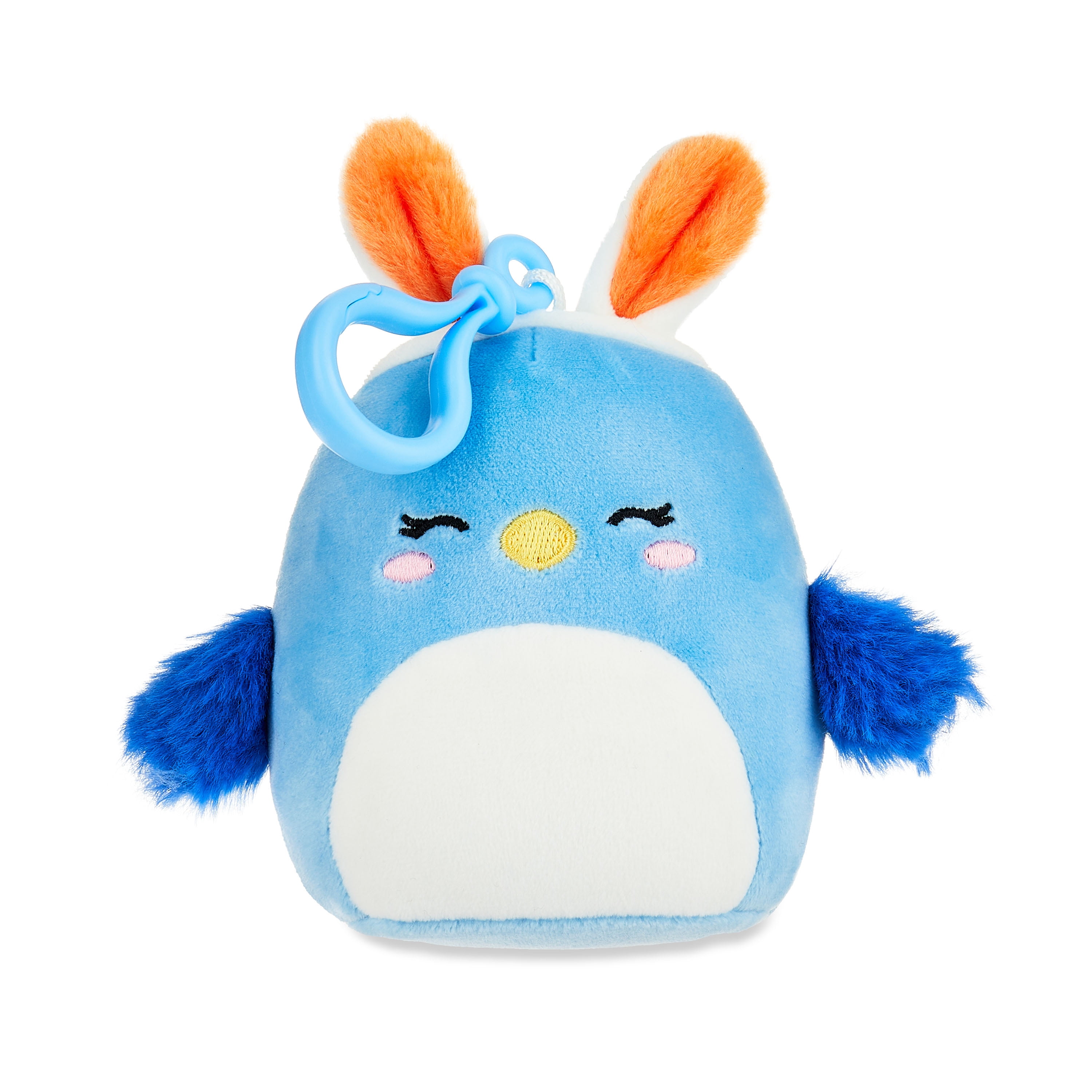 Squishmallow Mini Fuzzy 3.5" Easter Clip-On - Bebe the Bluebird ...