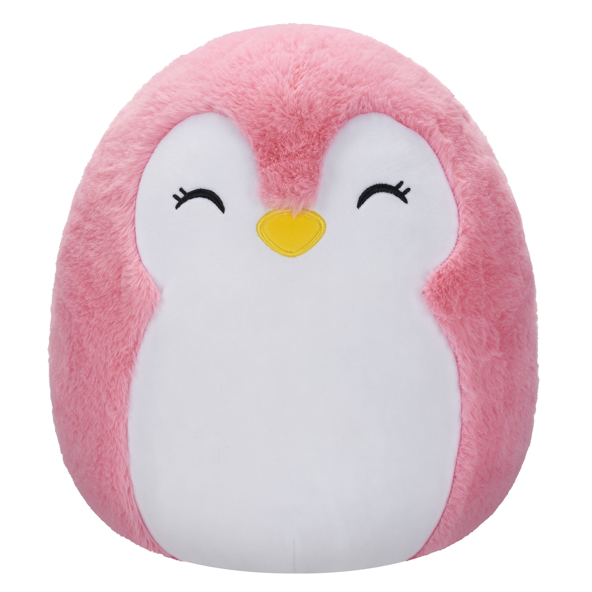 Squishmallows FuzzAMallow Official 12 inch Piper the Pink Penguin ...