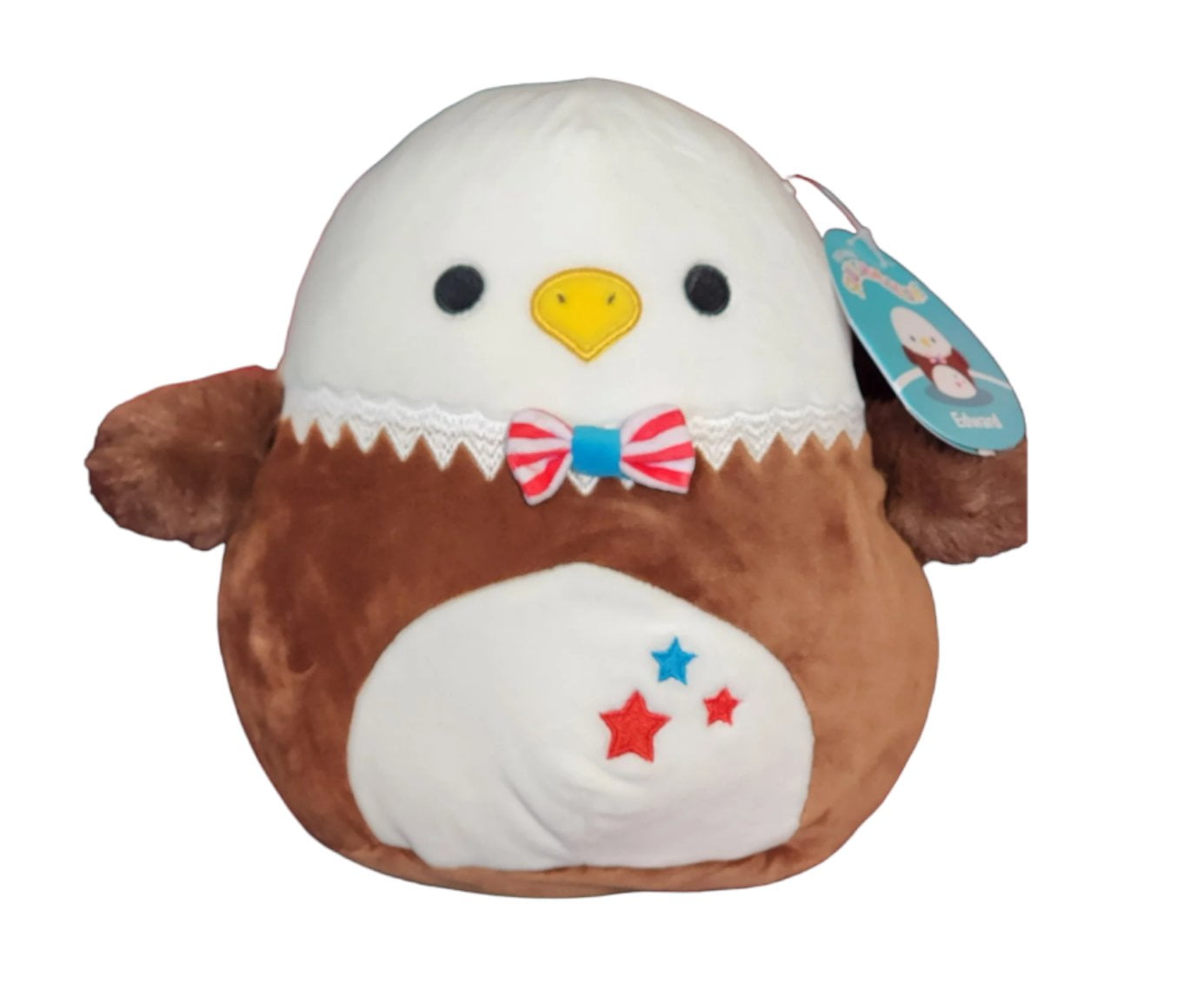 Kellytoy Squishmallows Edward Eagle 8 inch, Special Patriotic Edition ...