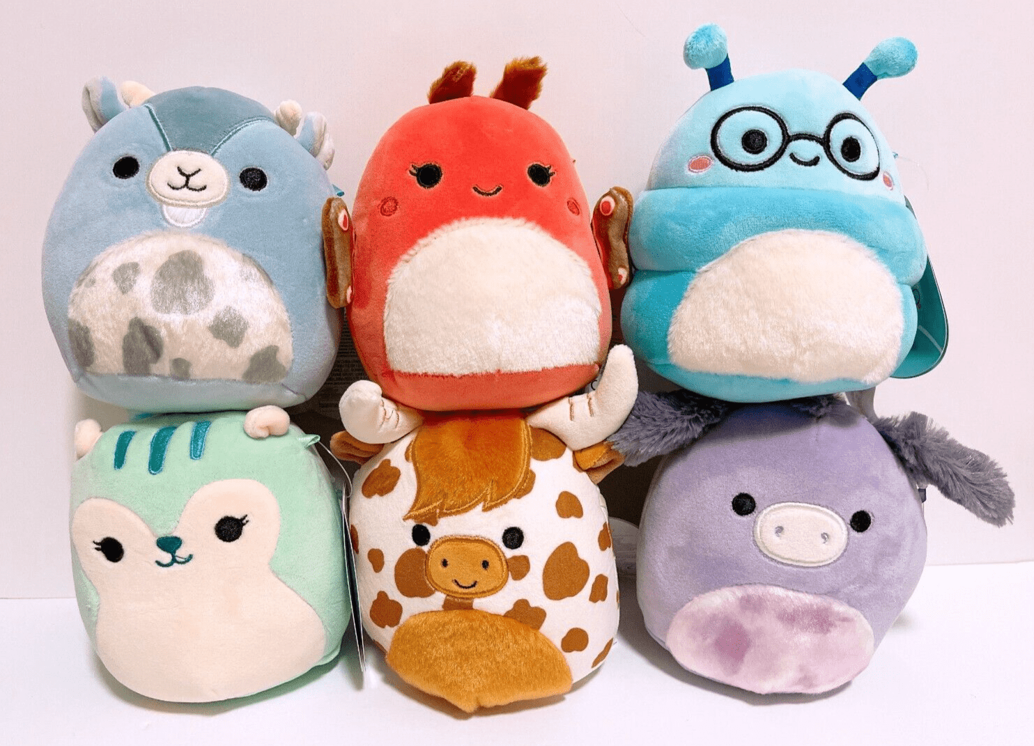 Squishmallows 5" Mini Plush Toy - Specialty Fantasy Squad Set of 6 ...
