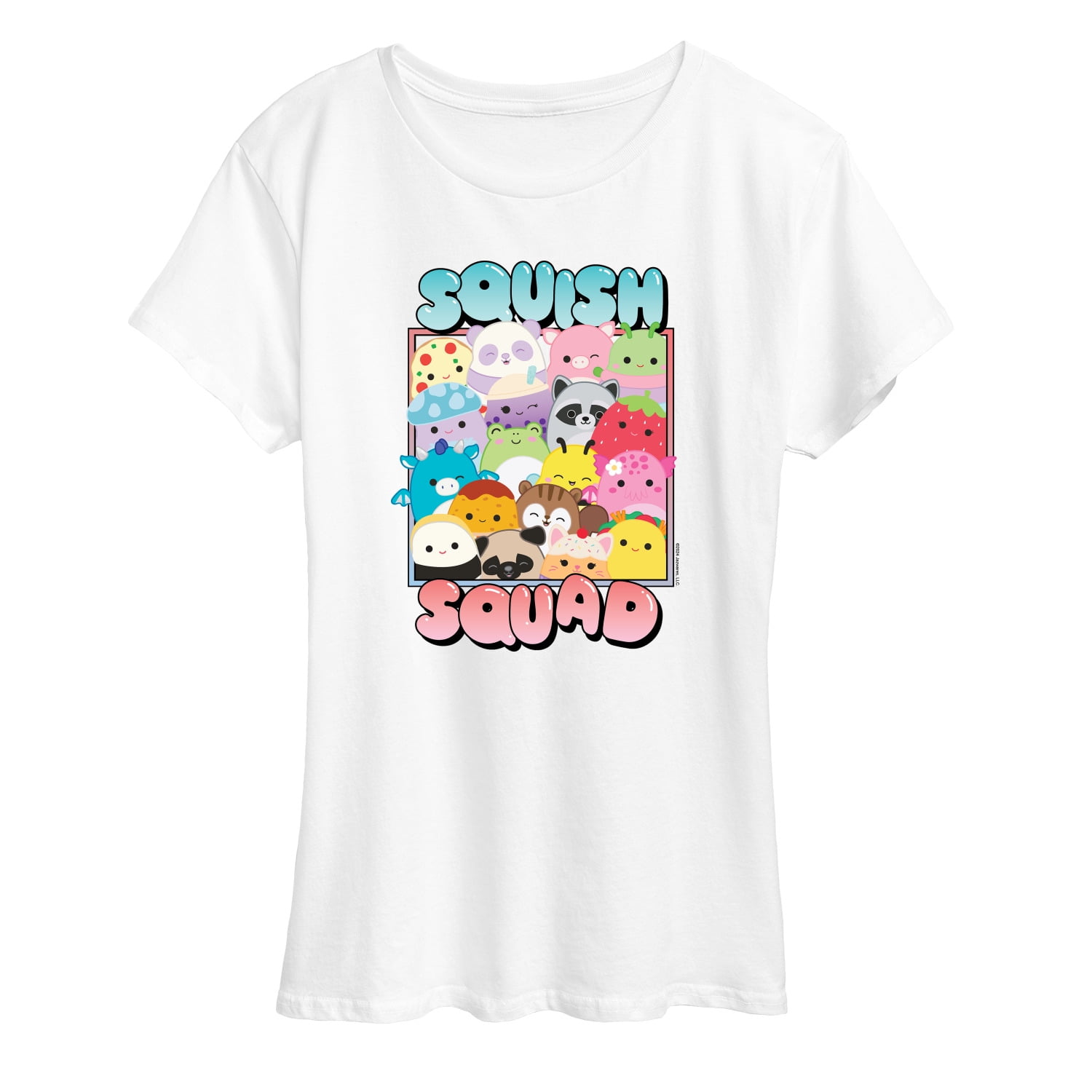 Squishmallows - Squish Squad - Women's Short Sleeve Graphic T-Shirt ...