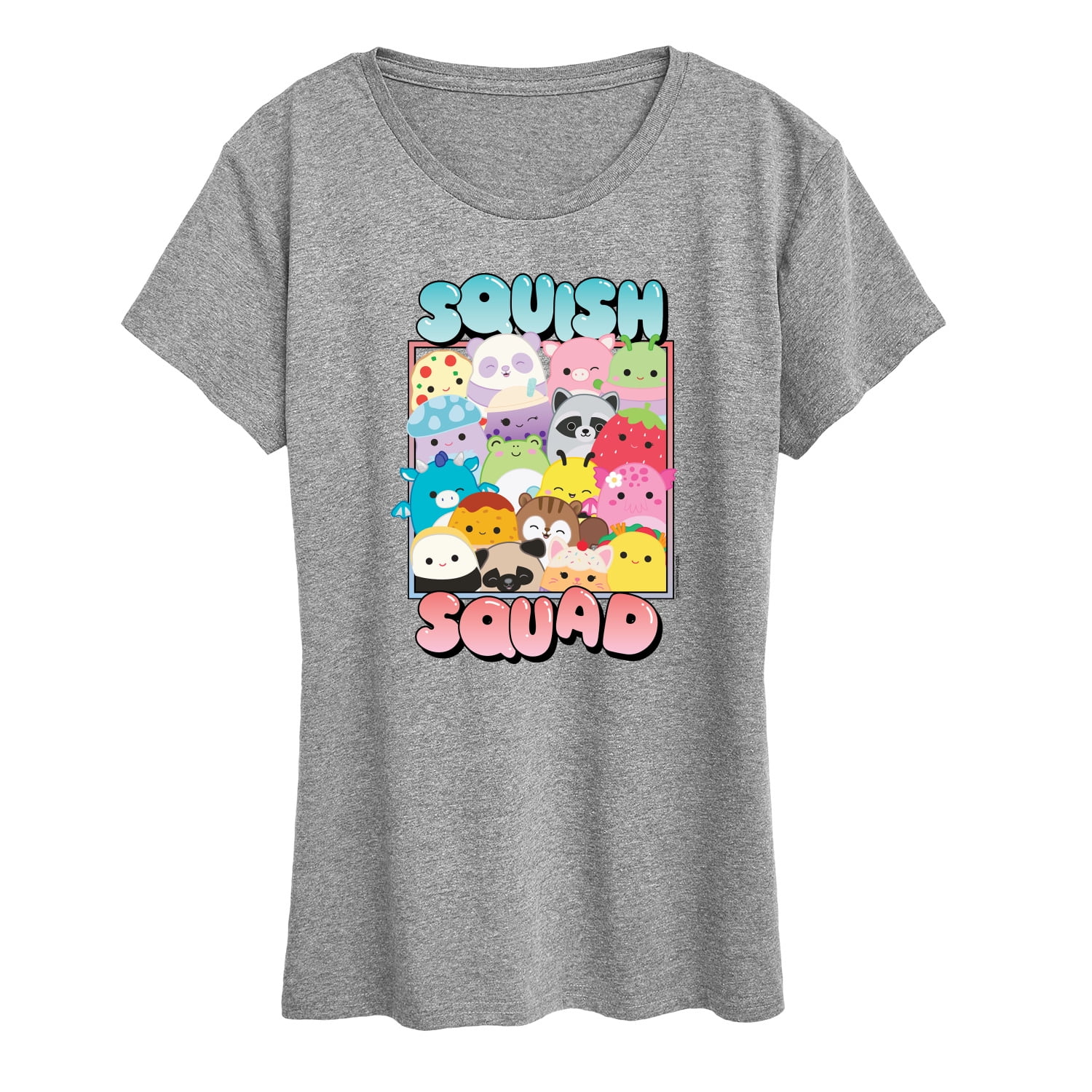 Squishmallows - Squish Squad - Women's Short Sleeve Graphic T-Shirt ...