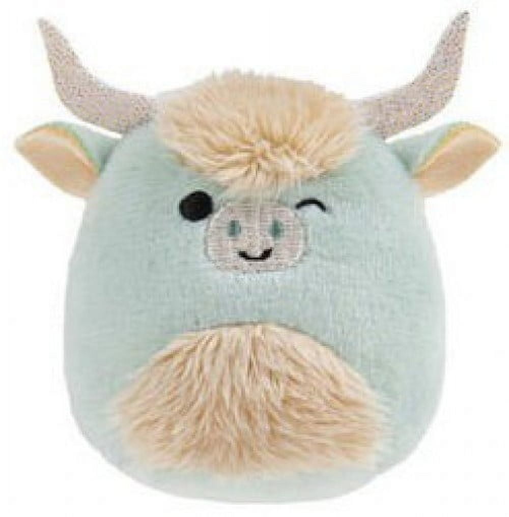 Squishmallows Squishville, Armie the Highland Cow Mini Plush, Super ...