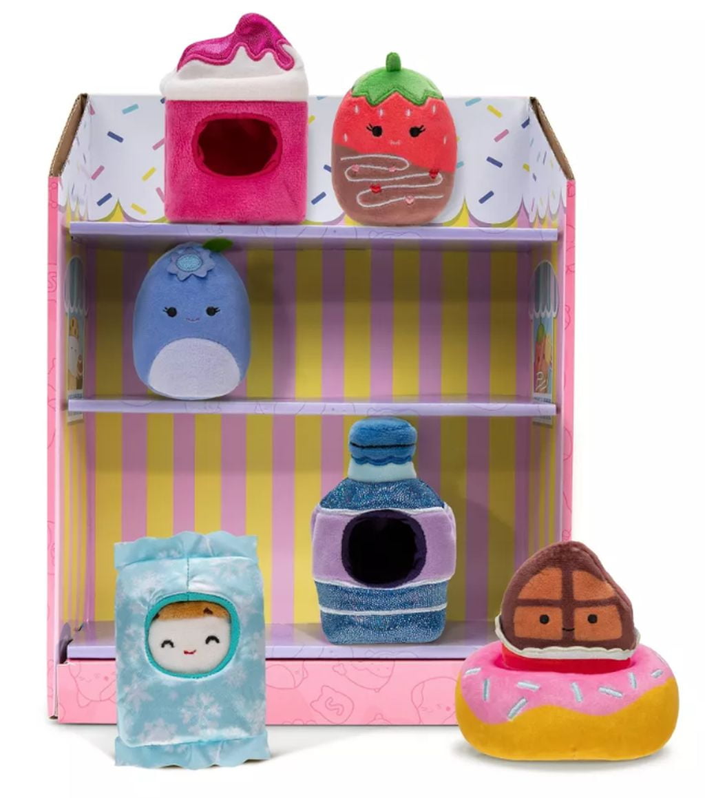Squishmallows Squishville Grub Hub Plush Accessory Set - Walmart.com