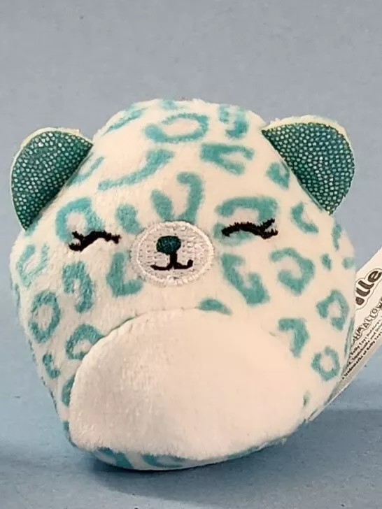 Squishmallows Squishville Purrfect Squad Toni the Blue Cheetah Leopard ...