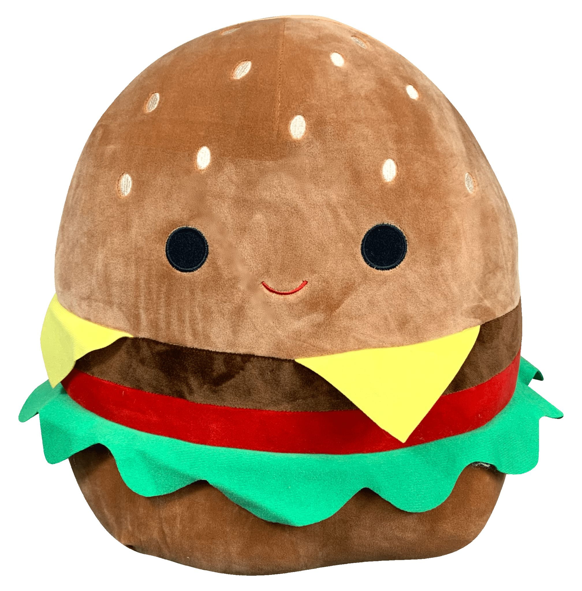 Squishmallows Stuffed Animals & Plush Toys, Carl the Cheeseburger, 16 ...