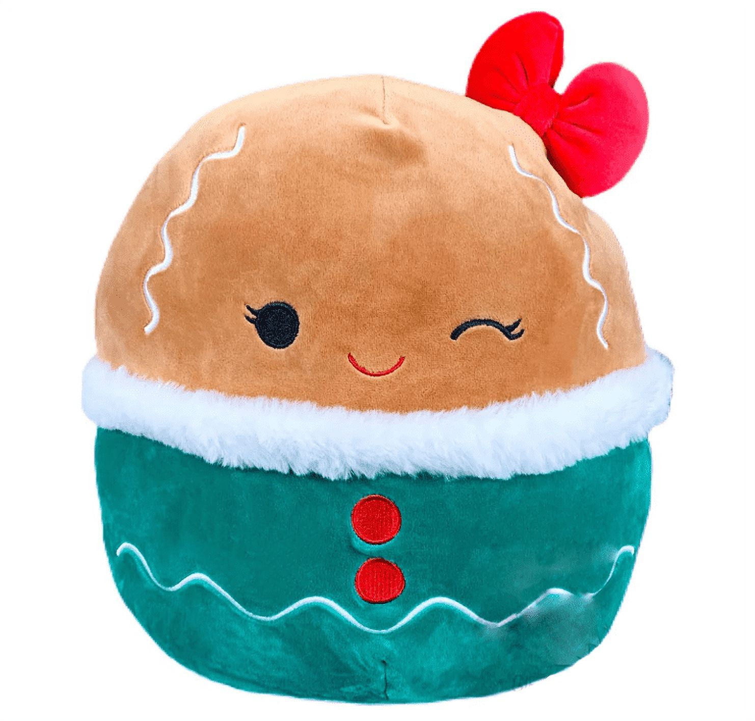 Squishmallows Stuffed Animals & Plush Toys,Gina the Gingerbread Girl ...