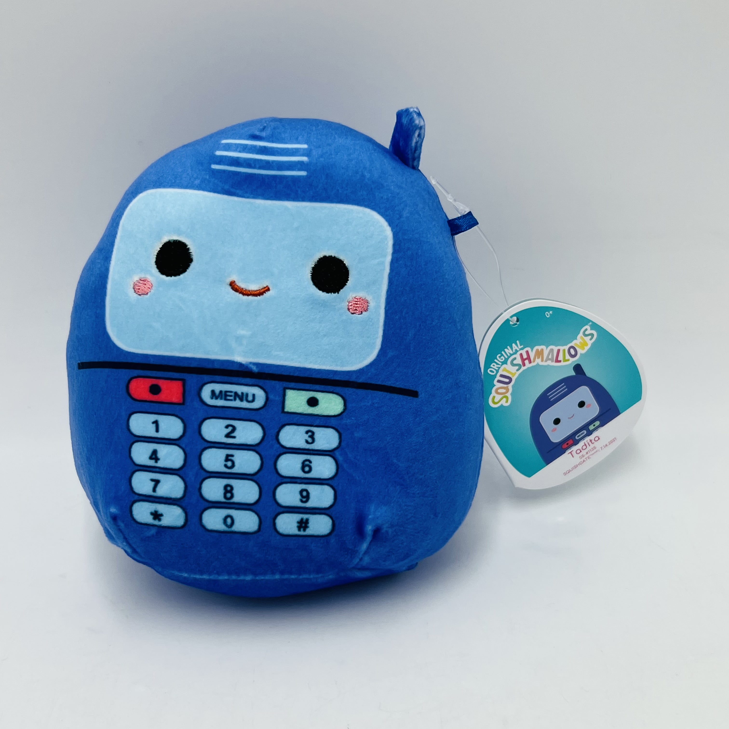 Squishmallows Tadita Cellphone 5" Gamer Squad Blue Plush Stuffed Animal ...