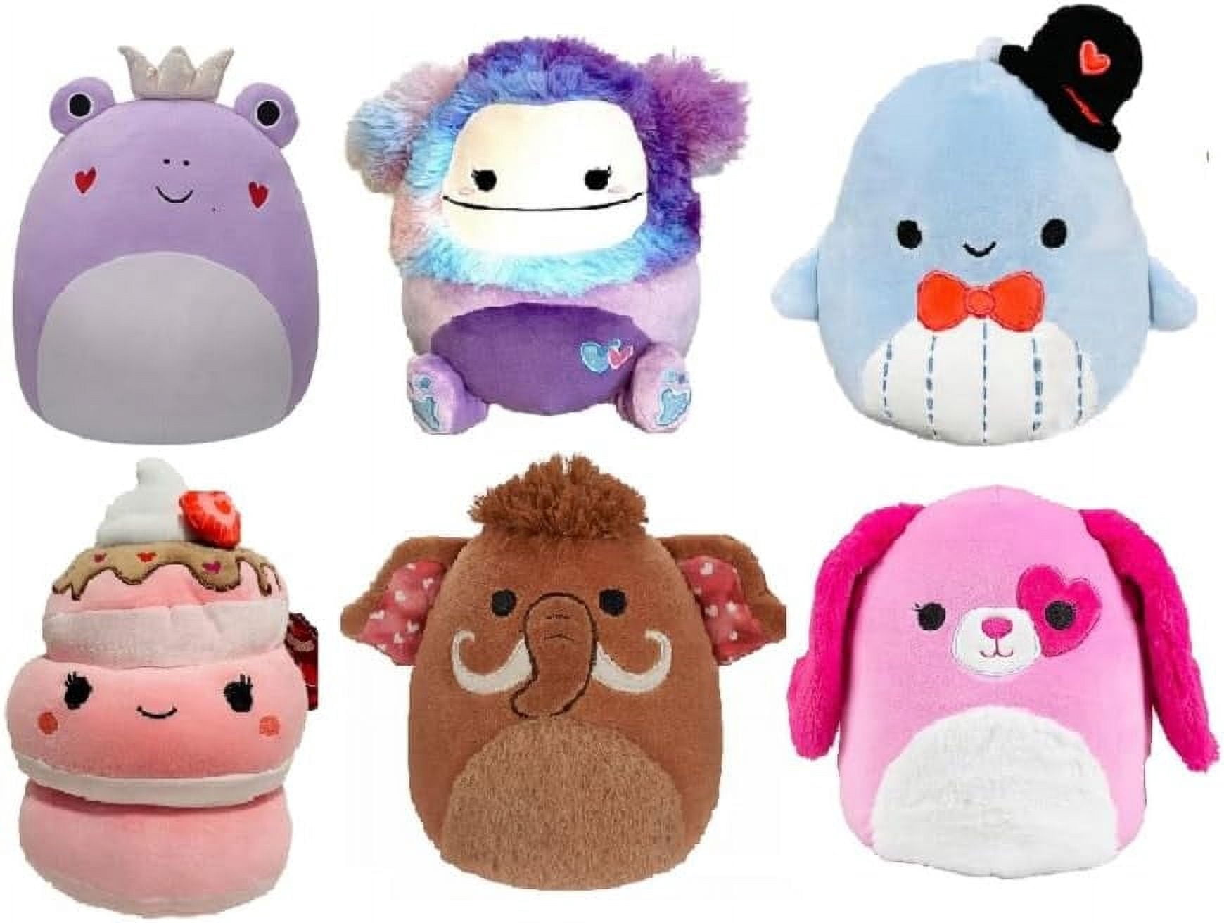 "Squishmallows Valentine's Day 5"" Mini Plush Set of 6 - Francine, Eden ...