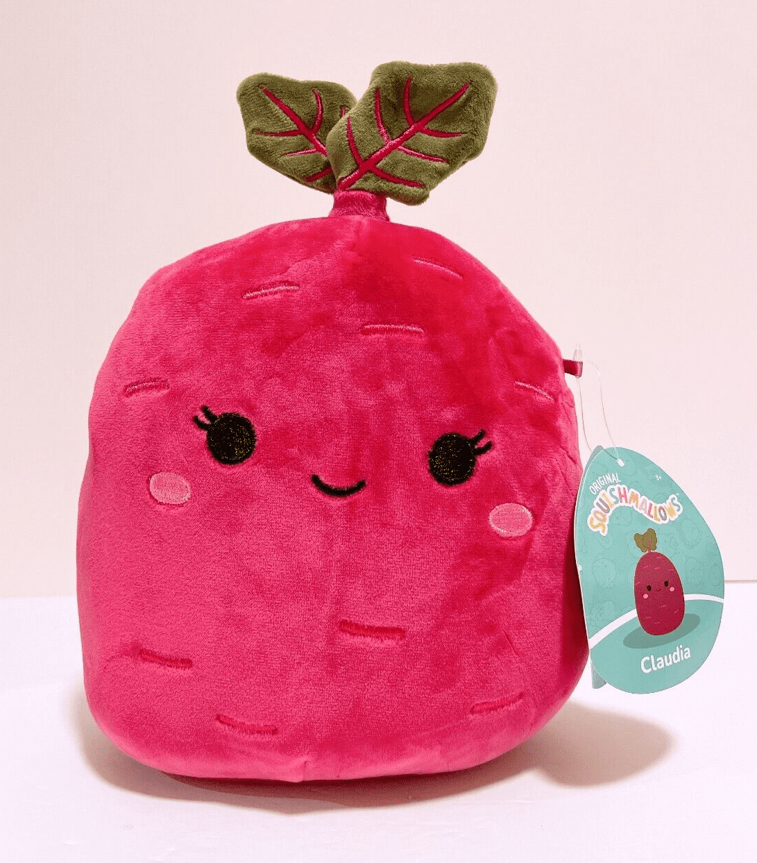 Squishmallows Veggie Squad 8" Claudia the Beet Vegetable Plush Doll Toy ...