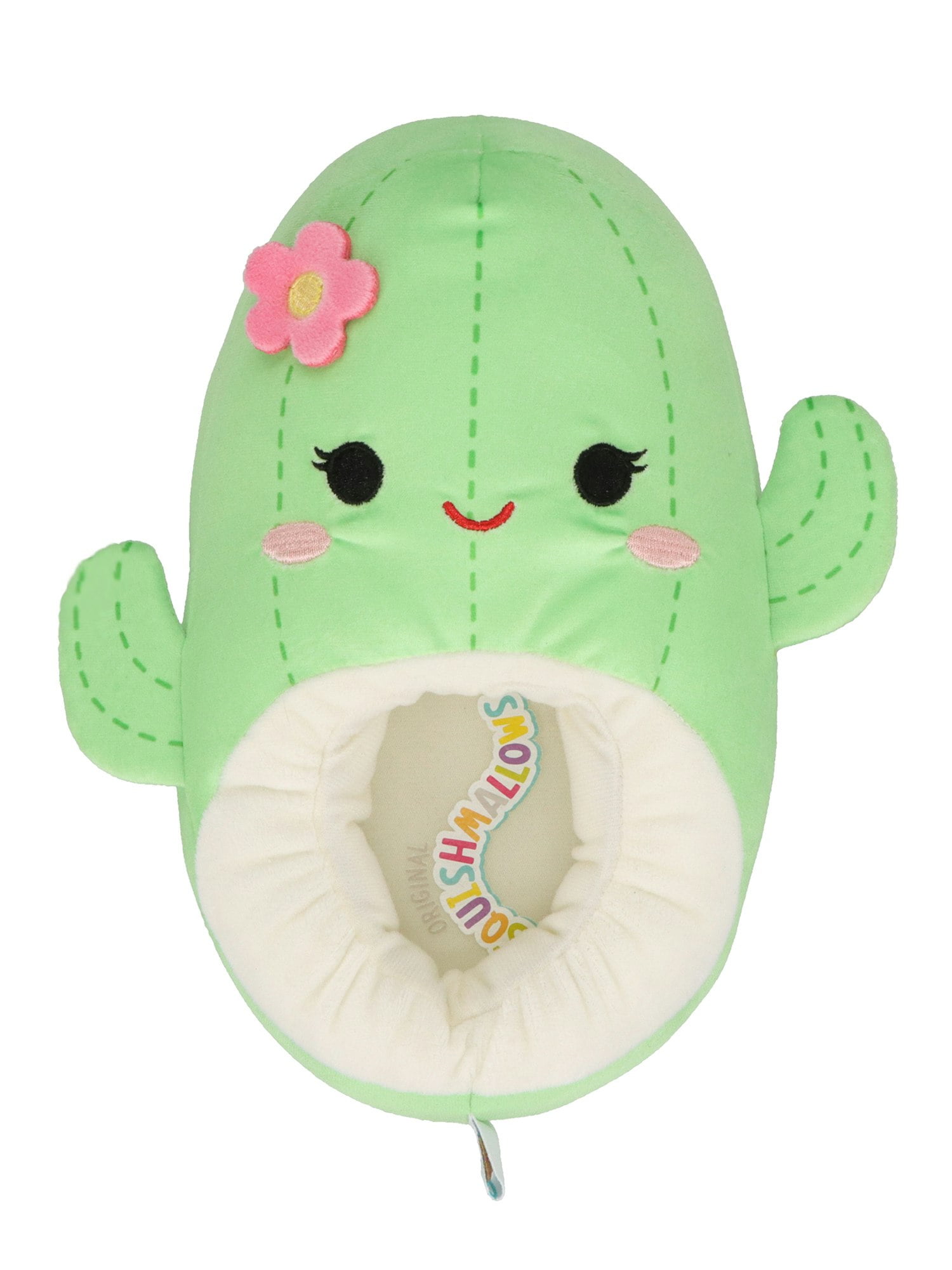 Squishmallows Women’s Maritza the Cactus Indoor Step-in Slipper, Women’s Dual Sizes 7-12 ...