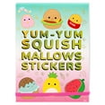 Squishmallows Yum-Yum Food Themed Sticker Book & Puffy Stickers, Multi ...