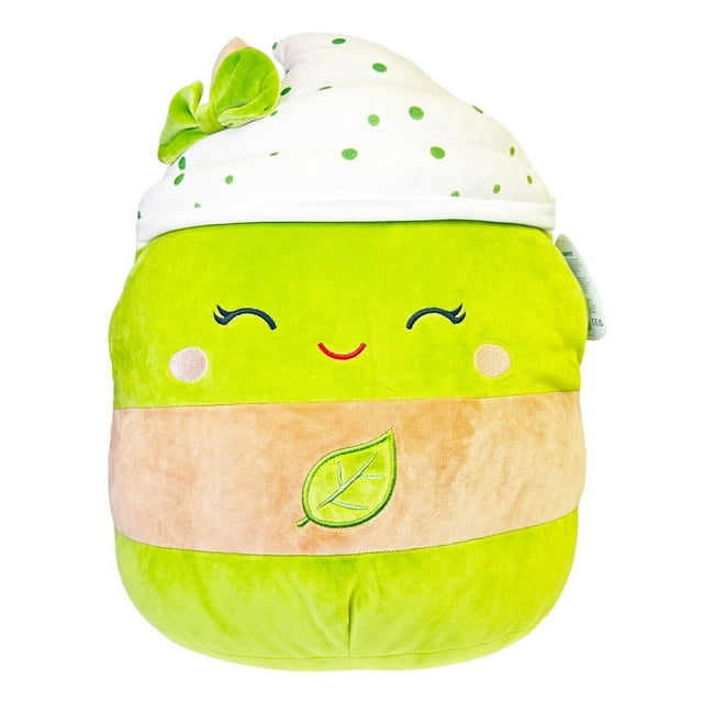 Squishmallows Zap Matcha Tea 16 Inch - Super Soft, Cuddly, Comforting ...