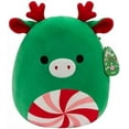 "Squishmallows 2023 Christmas Edition: Zumir the Green Moose with ...