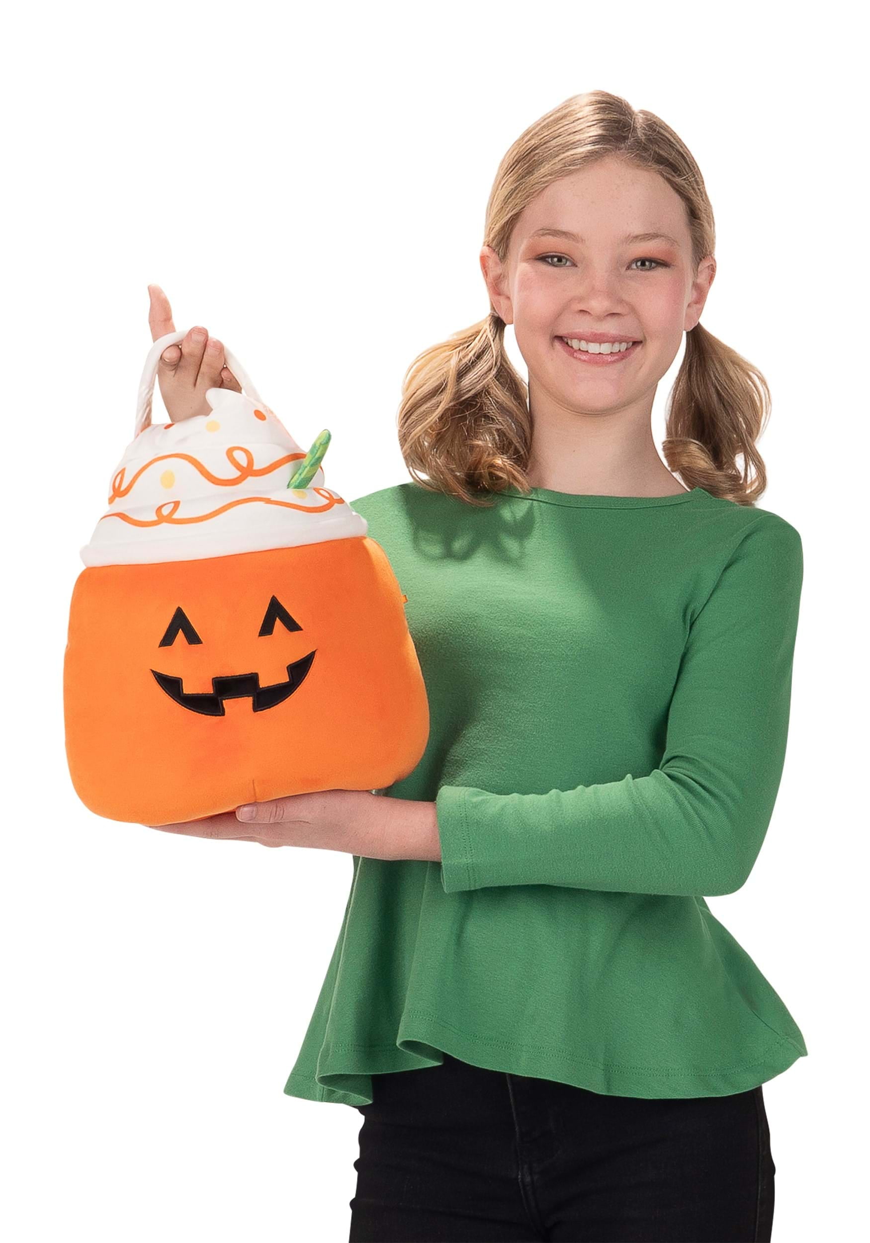 Morris Costumes JWC5008 Squishmellow Lester the Pumpkin Shake Candy Pail - Walmart.com