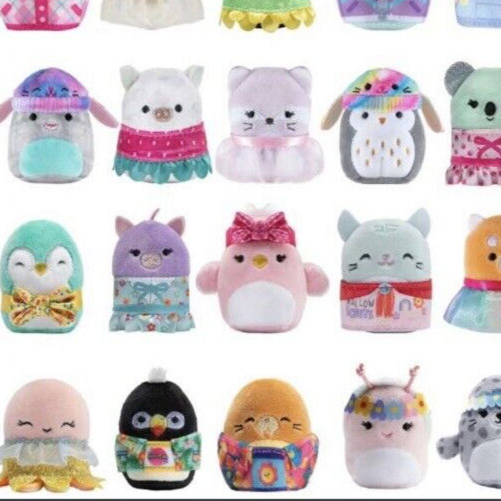 Squishville Mystery Mini Series 4 PINK BIRD WITH BOW COOKIE - Walmart.com