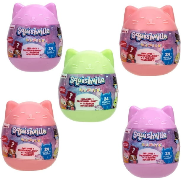 Squishville by Squishmallows Series 6 Mystery Assorted 5 Pack - Mini ...