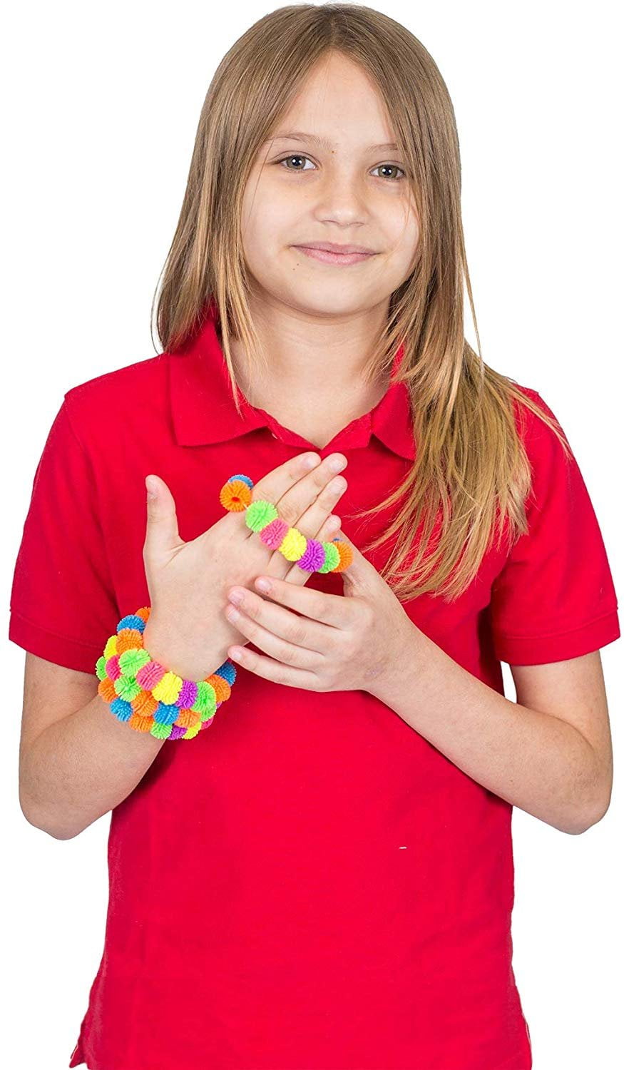 Squishy Ball Bracelet Set 4 - Walmart.com