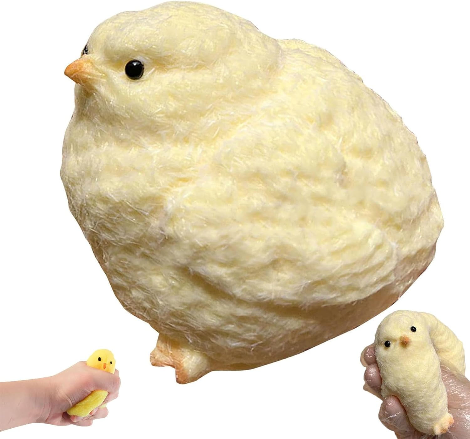 Squishy Chicken Handmade Ultra Soft Furry Chick Toy Handmade Chick ...