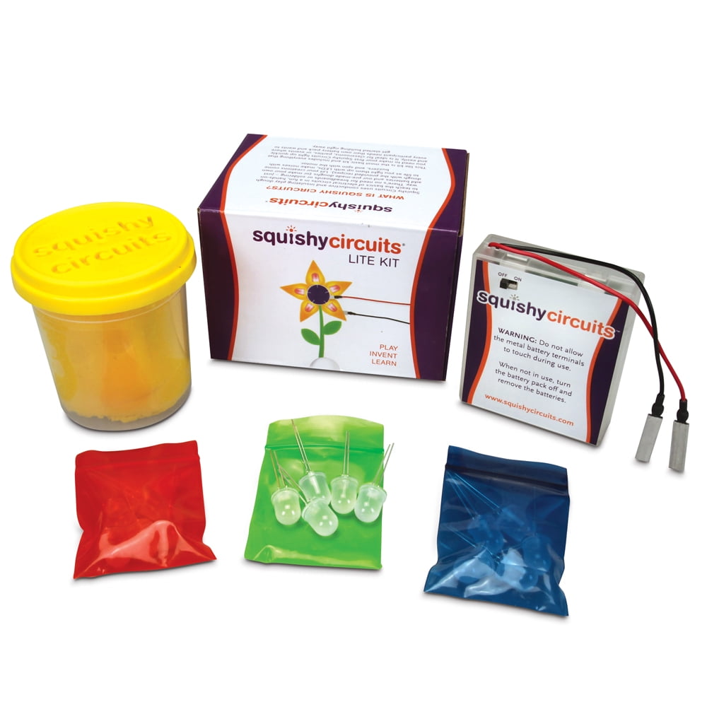 Squishy Circuits Lite Kit, Teaches Basics Of Electrical Circuits - Walmart.com