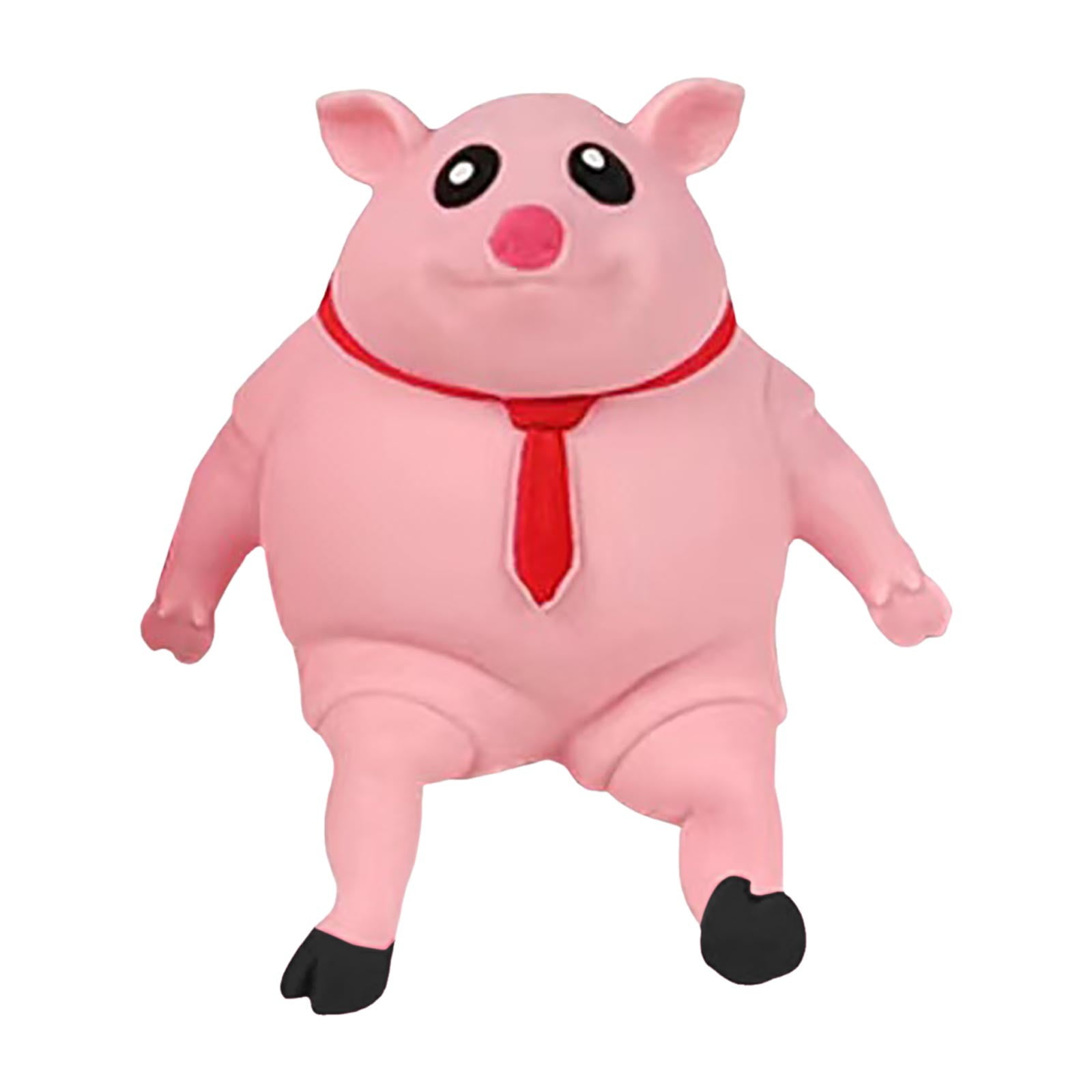 Squishy Pig, Jimmy The Piggy, Piggy Squeeze Toy, Pink Pig Squishy Toy ...