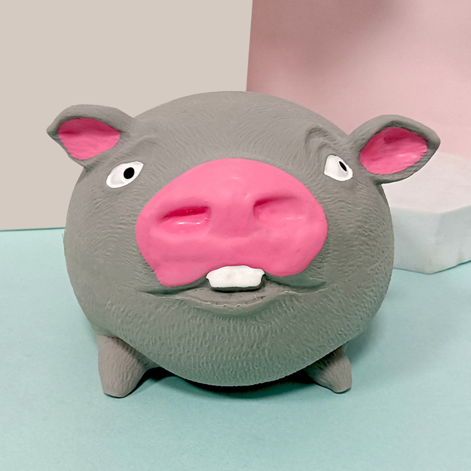 Squishy Pig Toy - Black Pig Stress Toys, Novelty Pig Squeeze Toys for ...