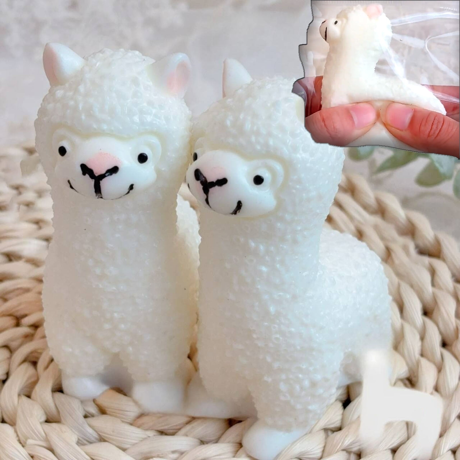 Squishy Sheep Stress Relief Fidget Toy | Cute Decompression Animal Feel ...