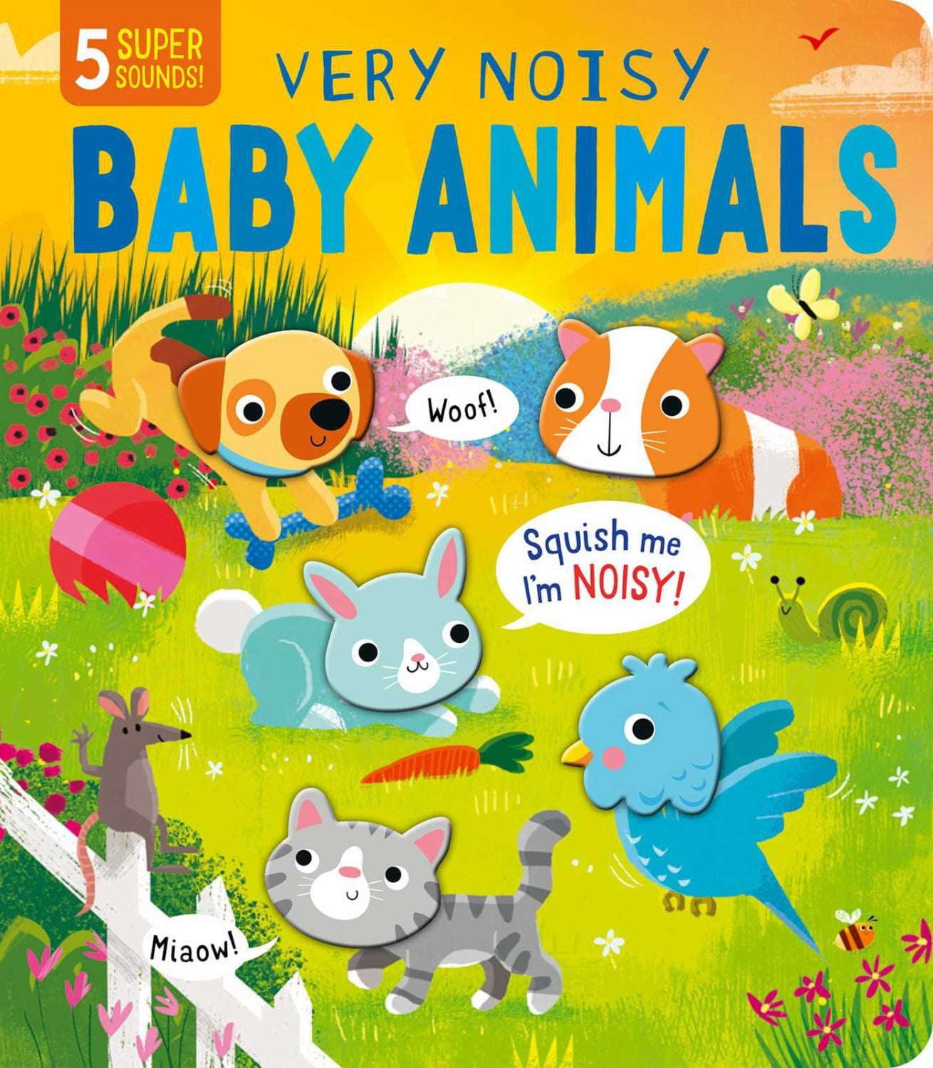 Squishy Sounds: Very Noisy Baby Animals (Board Book) - Walmart Business ...