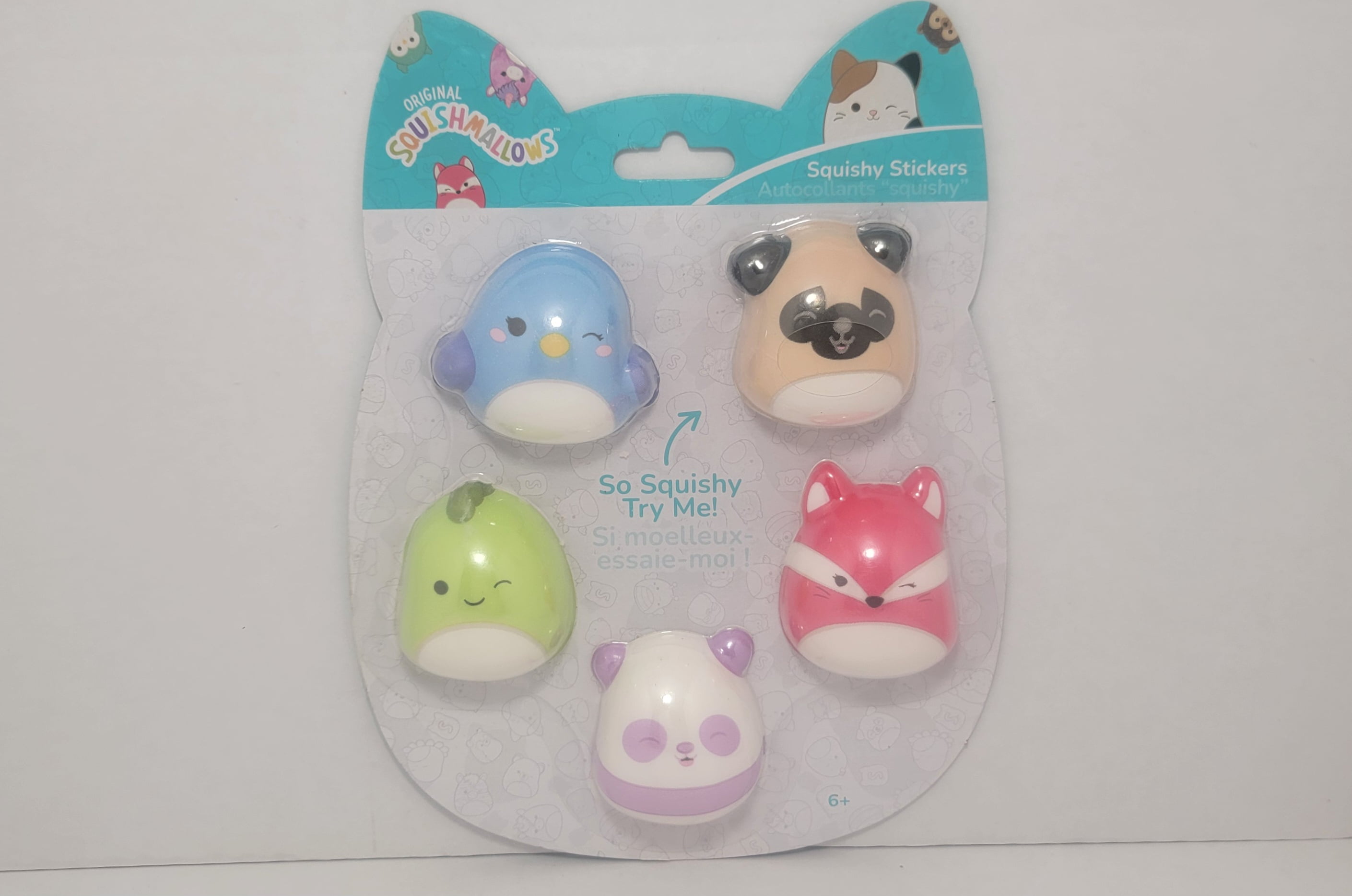 Squishy Stickers 5 Pack - Walmart.com
