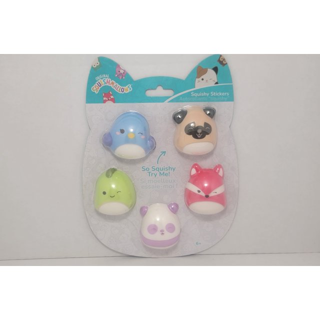 Squishy Stickers 5 Pack - Walmart.com