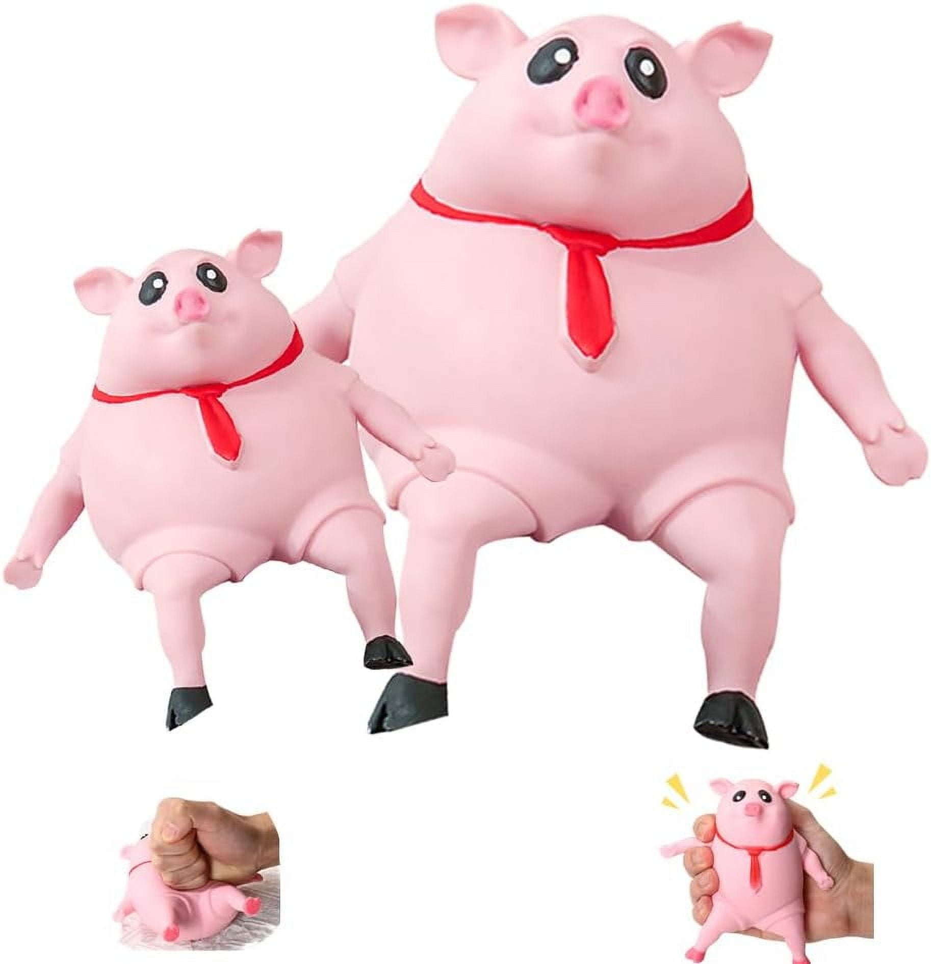 Squishy Stress Relief Toys Adults,Pink Novelty Cute Pig Toy,Anger ...