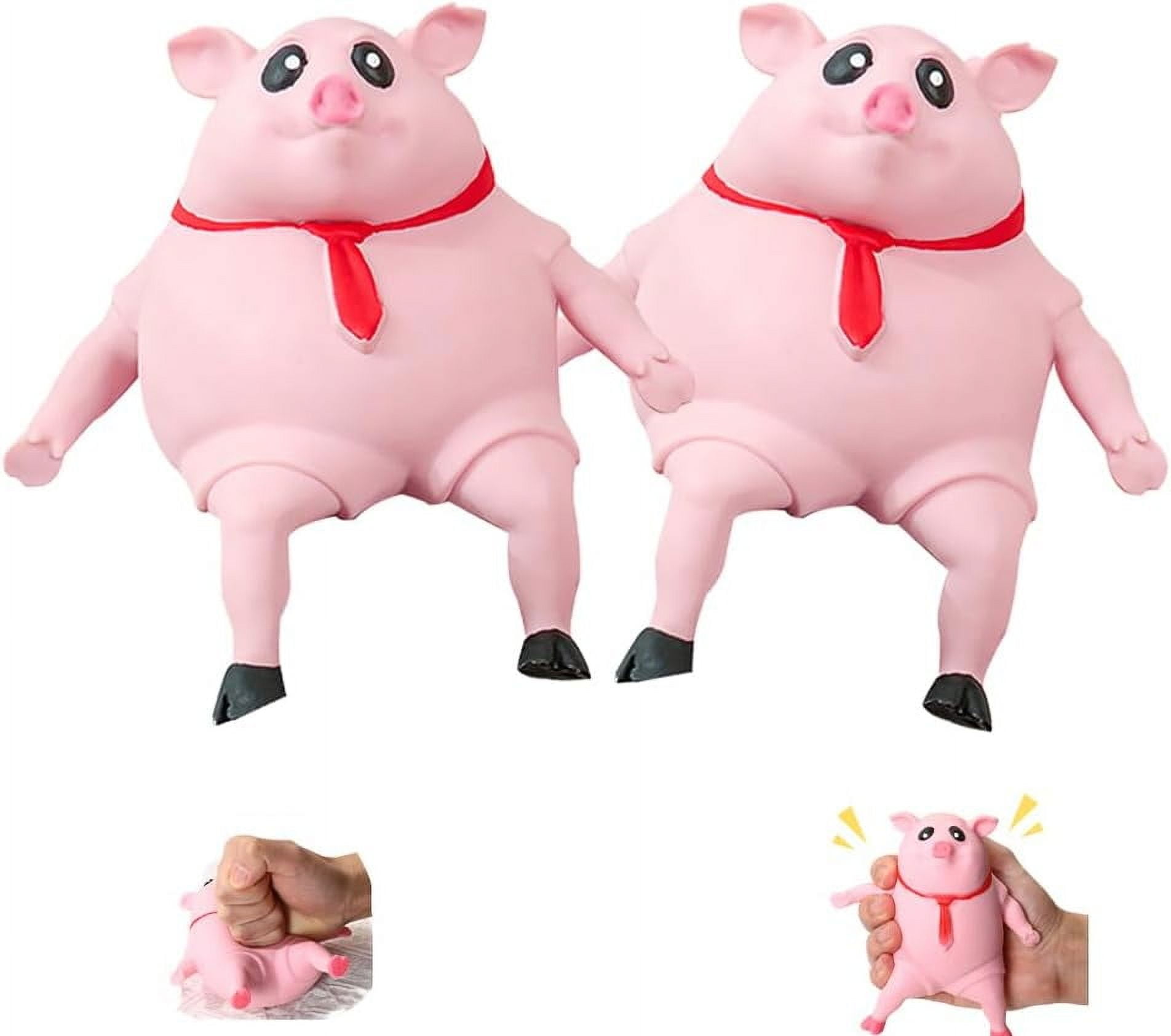 Squishy Stress Relief Toys Adults,Pink Novelty Cute Pig Toy,Anger ...