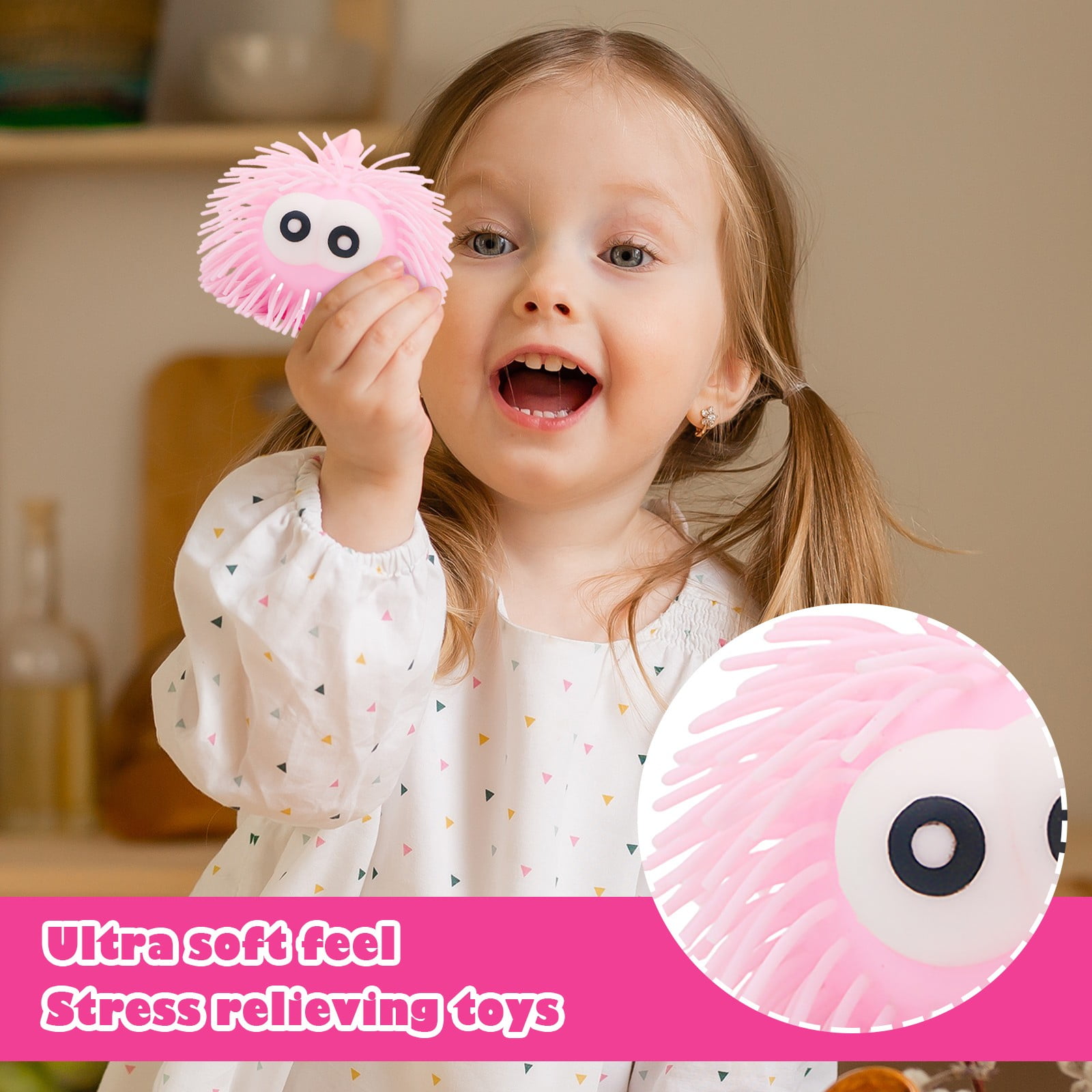 Squishy Toy Cute Sensory Ball for Party Favor Birthday Gift, Squishes ...