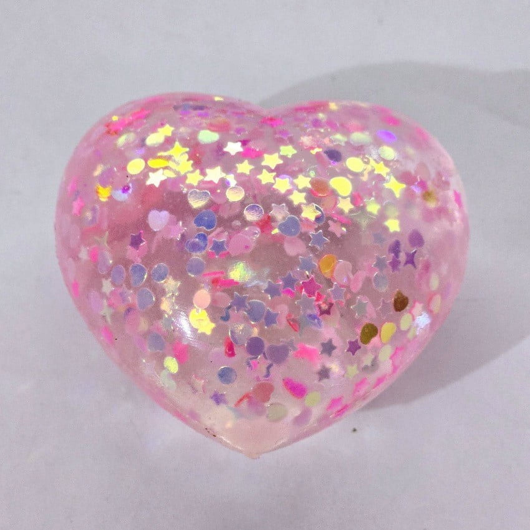 Squishy Toys Love Iridescent Heart Bulk Gifts for Kids Squishy Fidget ...