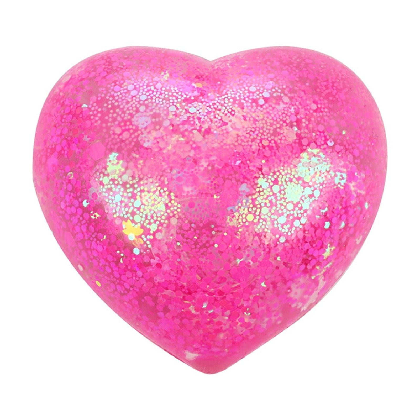 Squishy Toys Taba Squishy Heart Squishies for Kids Red Iridescent Love ...