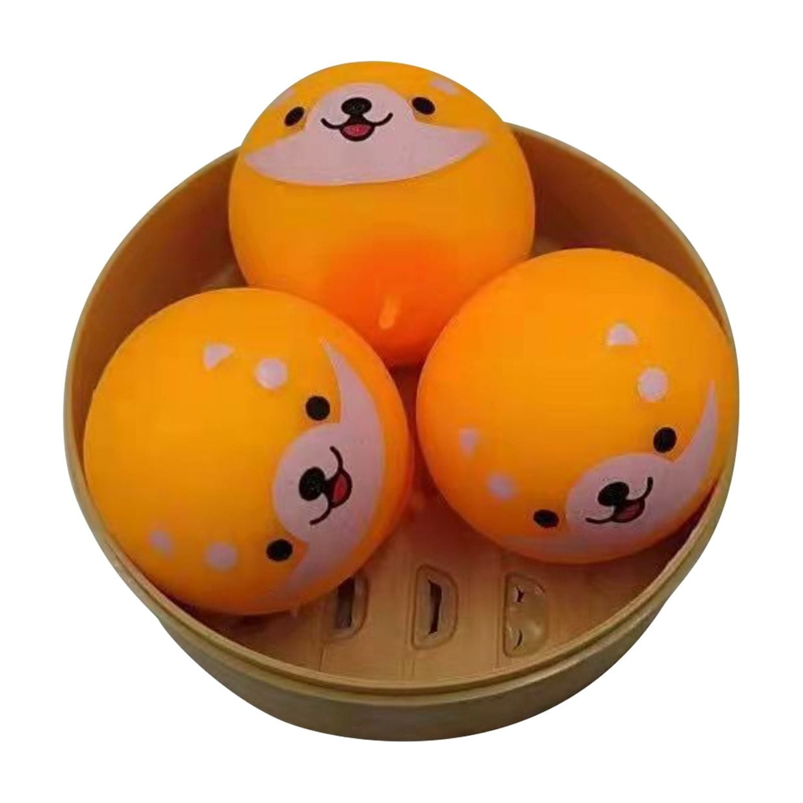 Squishying Stress Toys Large Steamed Stuffed Dumpling Bun SqueezeBall ...