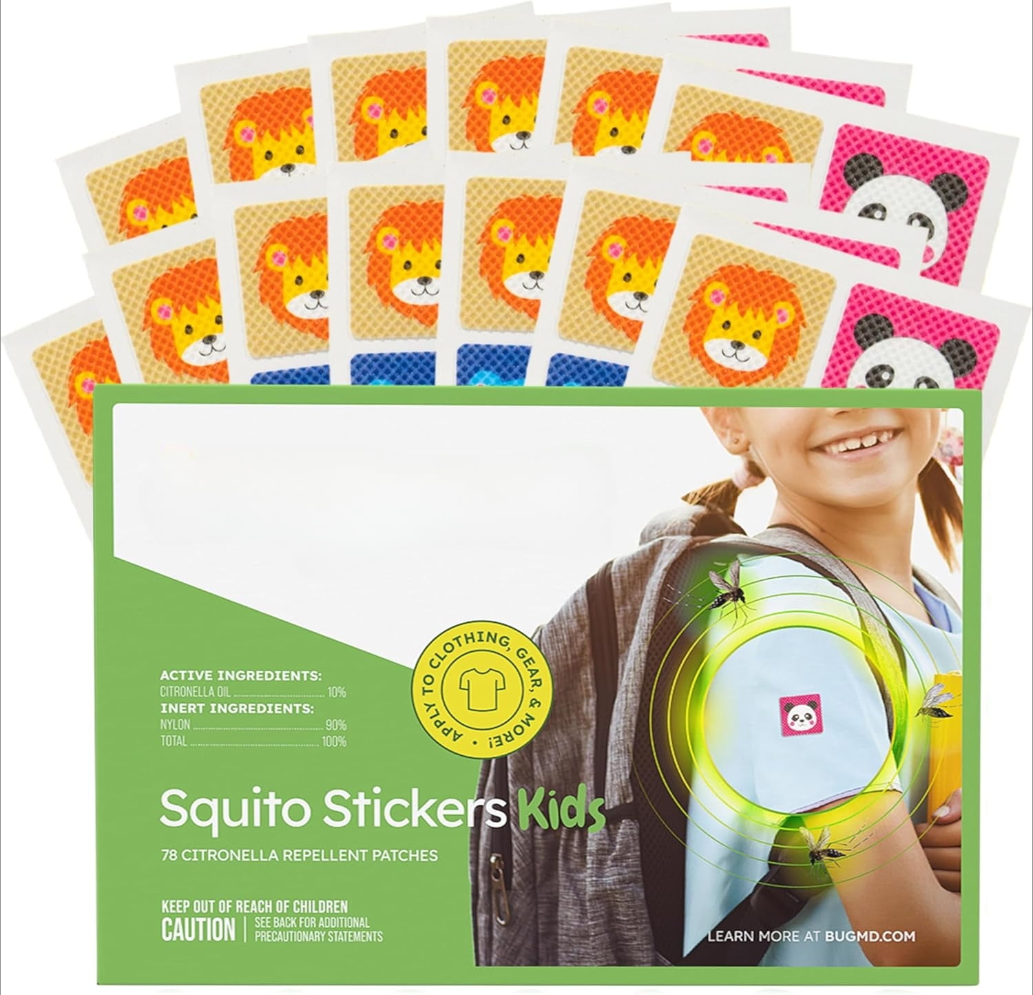Squito Stickers Mosquito Repellent Patch Stickers for Adults (78 ...