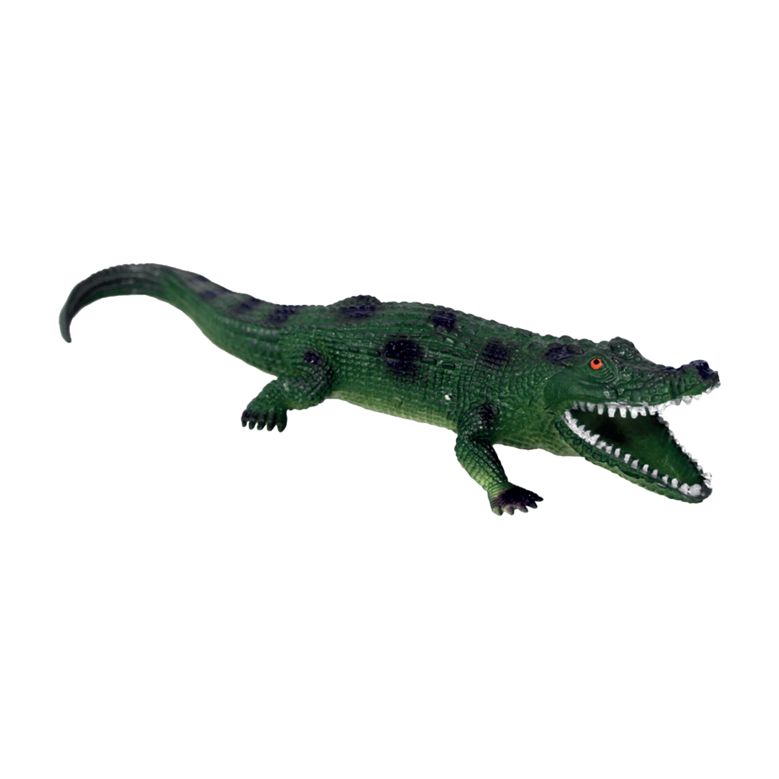 Sqweekies Crocodile by Deluxebase Funny Squeaky Crocodile Toy Figure ...